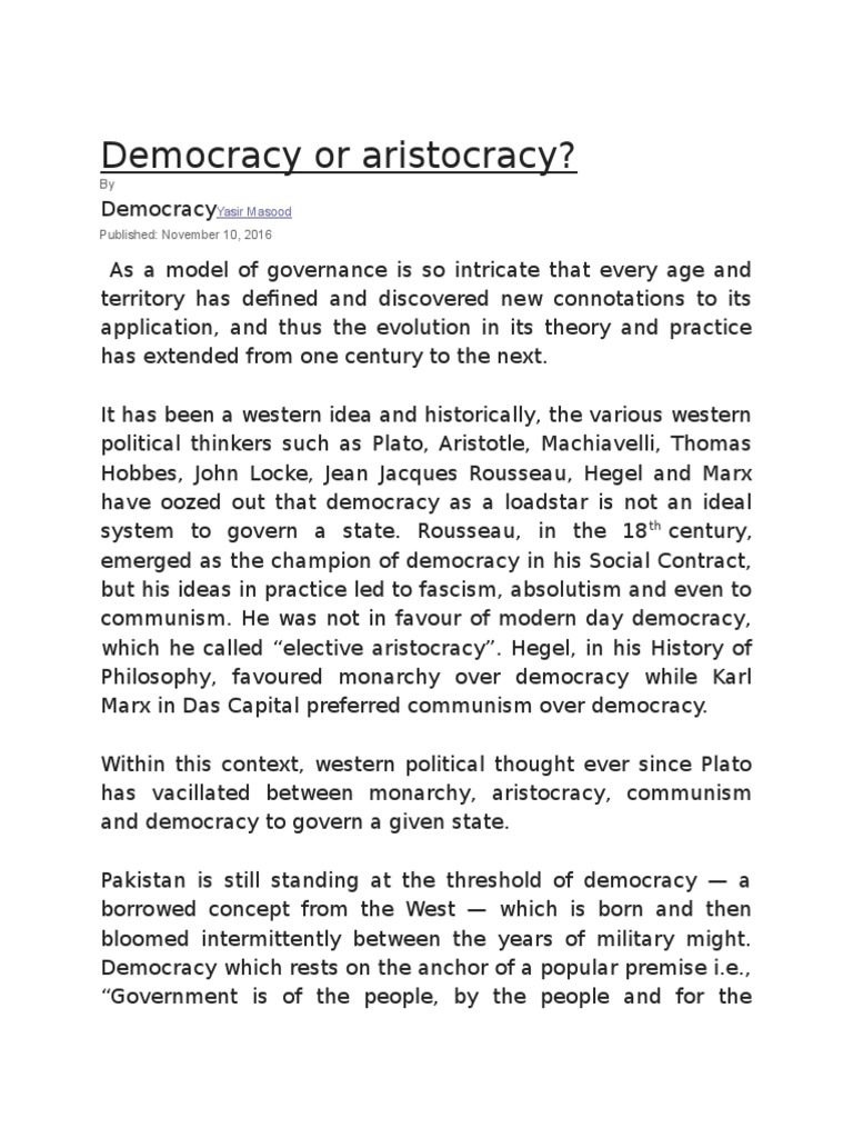 CSS Essay | PDF | Political Philosophy | Democracy