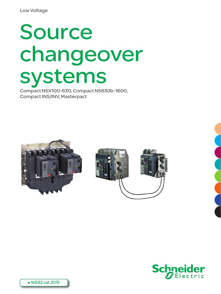 Source Changeover Systems | PDF | Switch | Relay