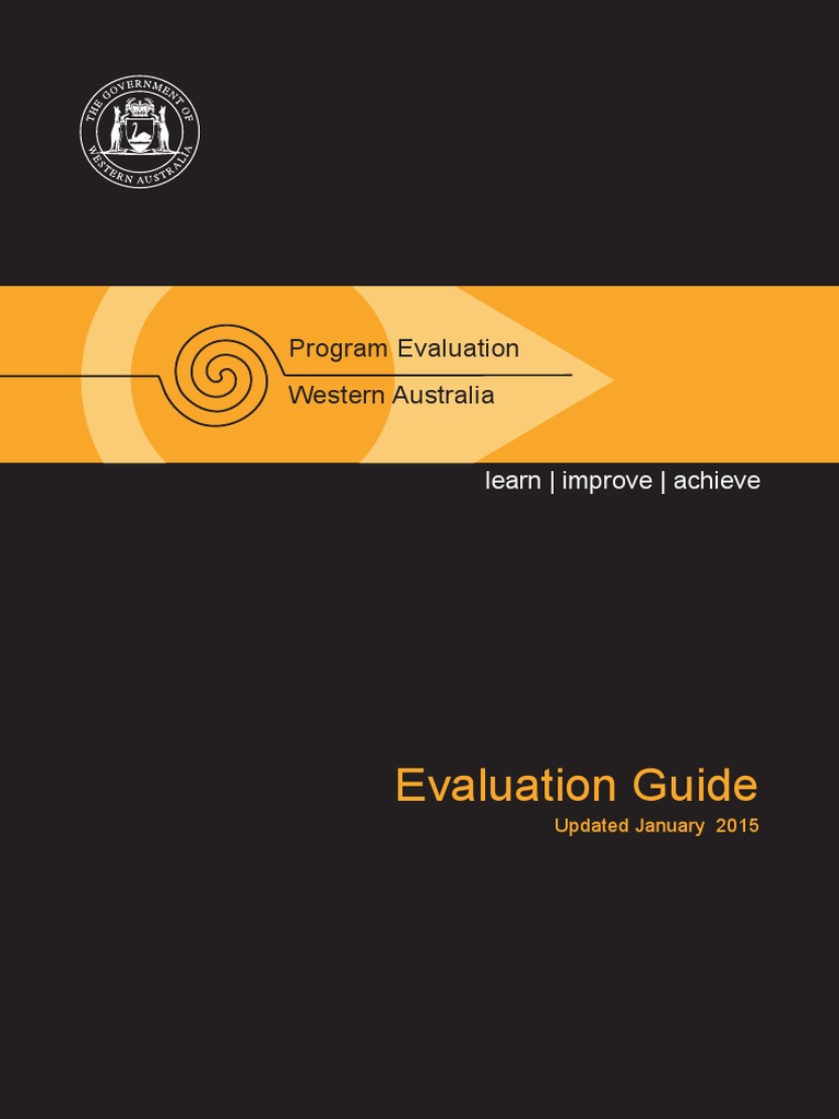 4 - Evaluation - Guide 2015 | PDF | Program Evaluation | Evaluation
