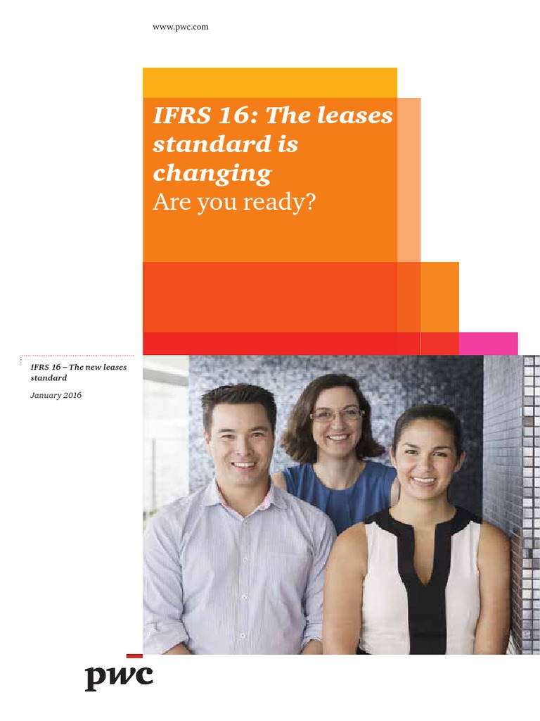 PWC Ifrs 16 The Leases Standard Is Changing 2016 02 en | PDF | Lease ...