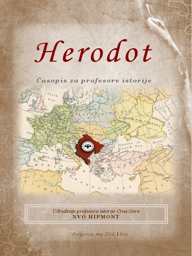 Herodot Casopis Za Nastavnike Historije PDF | PDF