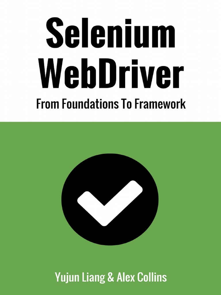 Selenium Webdriver Book | Download Free PDF | Selenium (Software) | Software