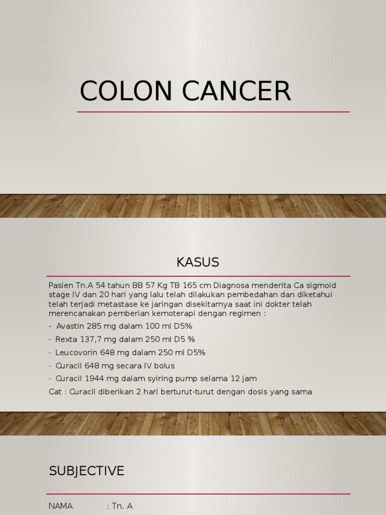 Colon Cancer | PDF
