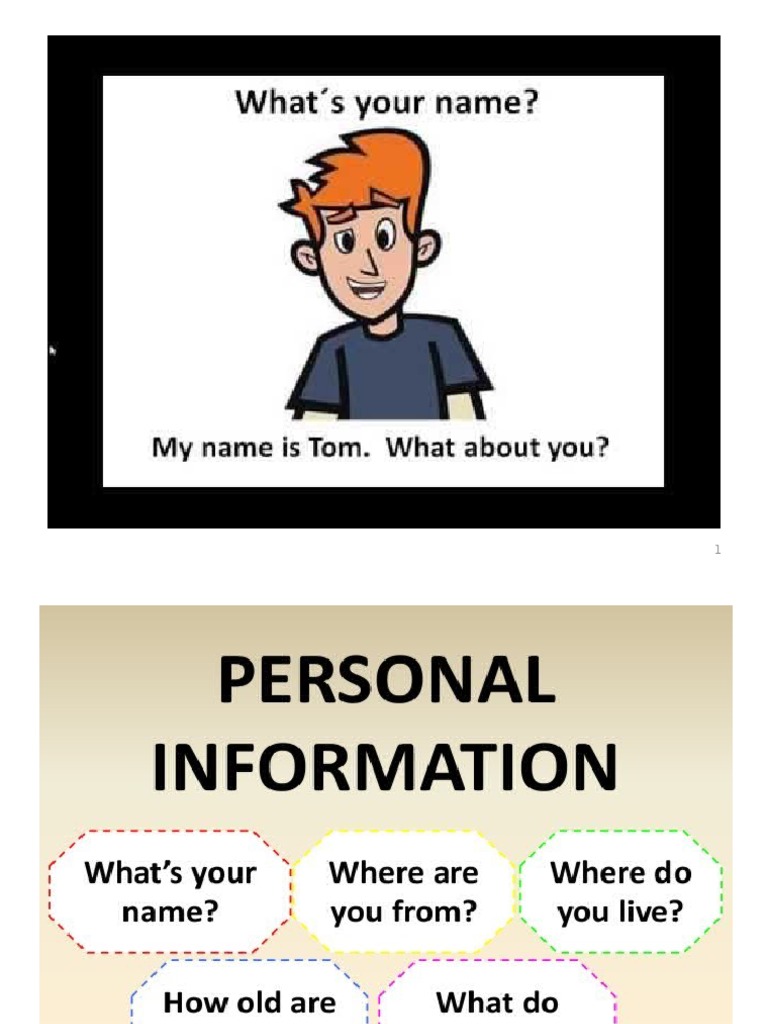 Unit 1 - All About You | PDF