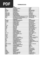 Daftar Singkatan Latin Farmasi | PDF