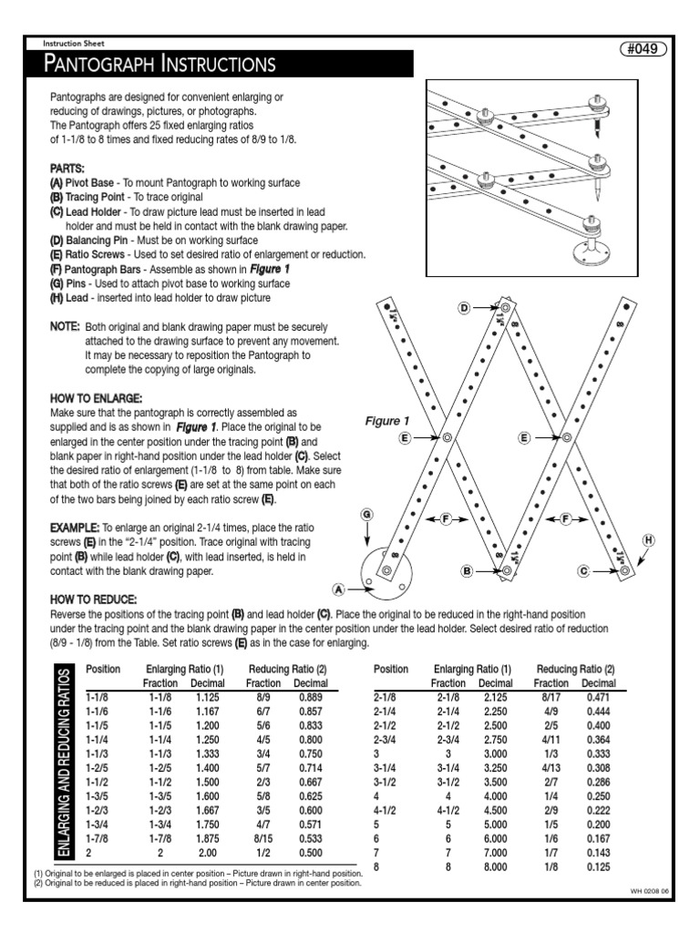 Pantograph | PDF | Odds | Fraction (Mathematics)