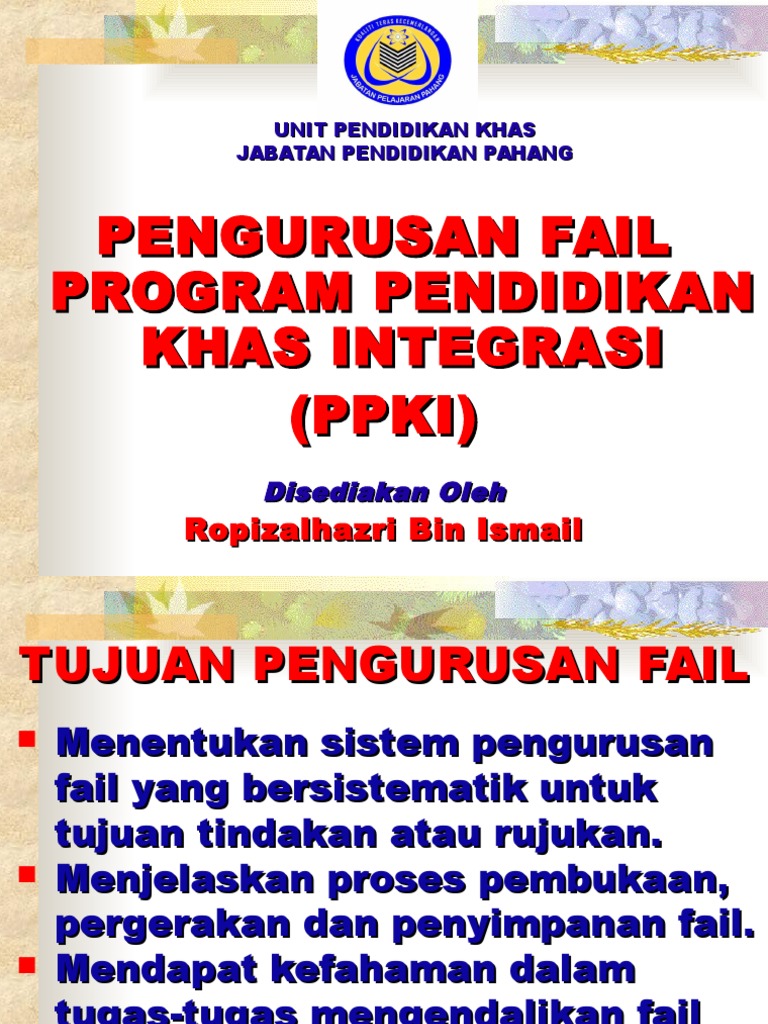 Pengurusan Fail Kokurikulum Ppki | PDF