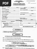 Verification Form in PRC | PDF | Identity Document | Registered Mail