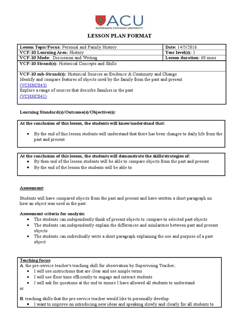 Edfd Lesson Plan | PDF | Lesson Plan | Educational Assessment