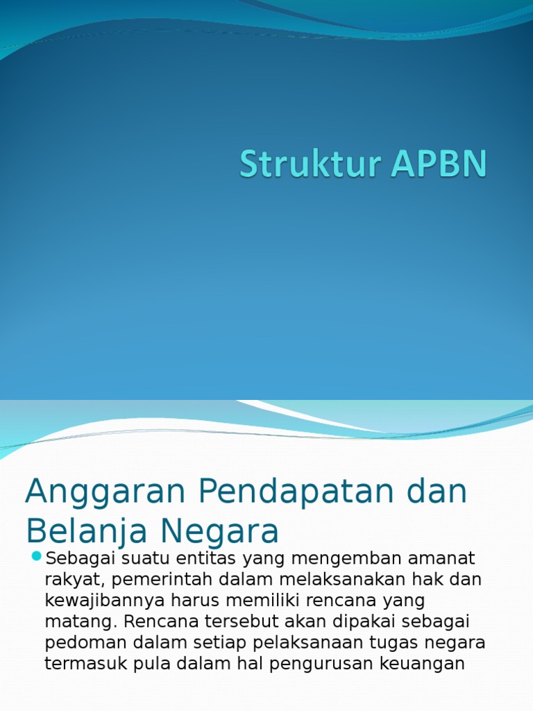Penyusunan APBN & APBD | PDF