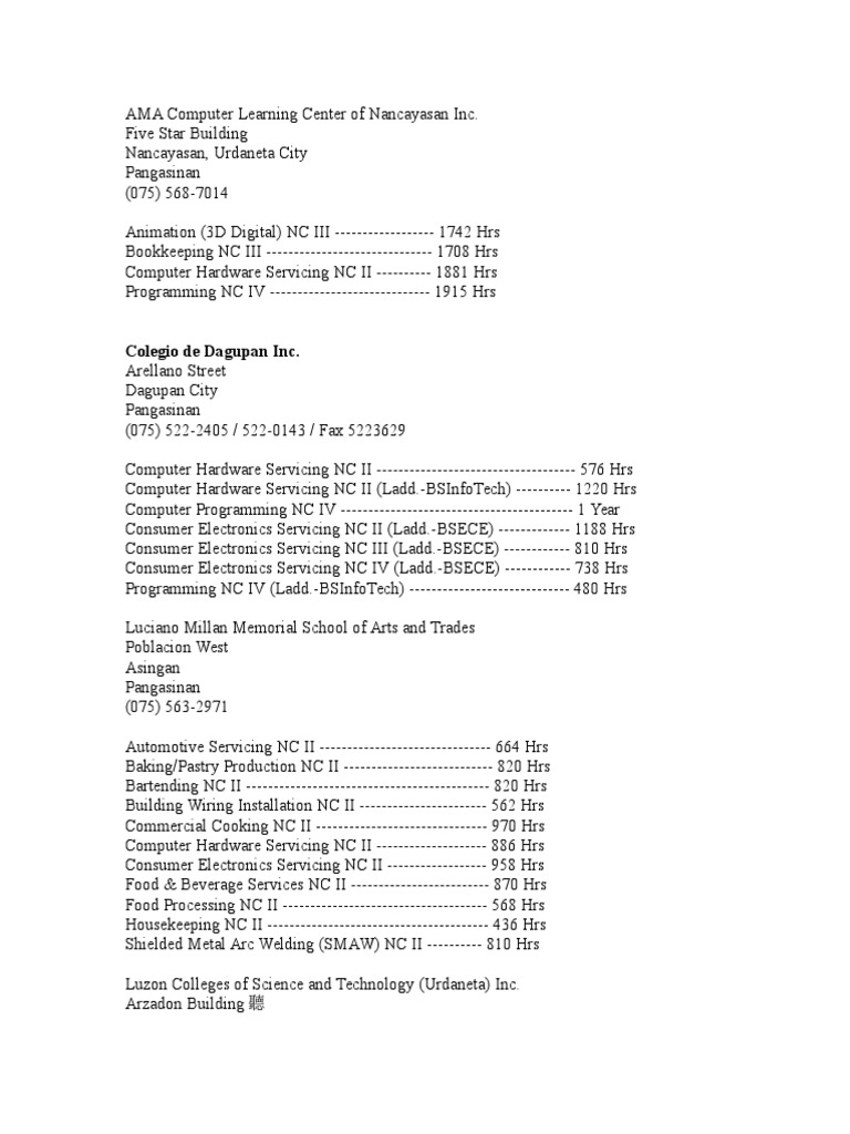 Vocational School | PDF | Computing | Computing And Information Technology
