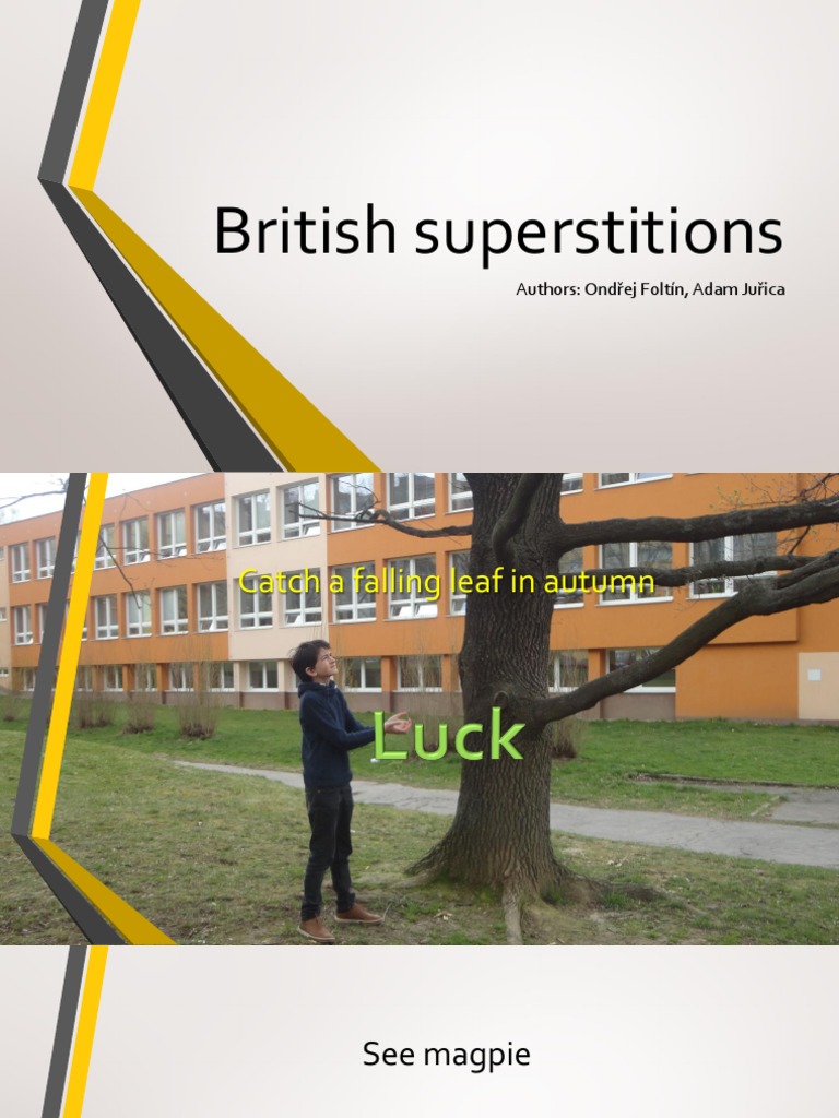 British Superstitions | PDF