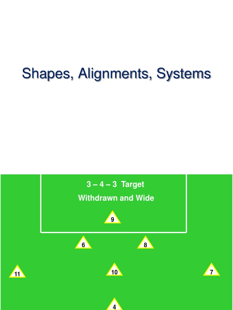 Shapes & Systems | PDF | Sports | Team Sports