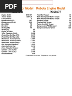 Engine Measurement Worksheet | PDF