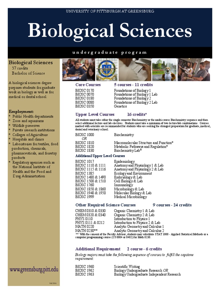 Biological Sciences | PDF | Laboratories | Biology