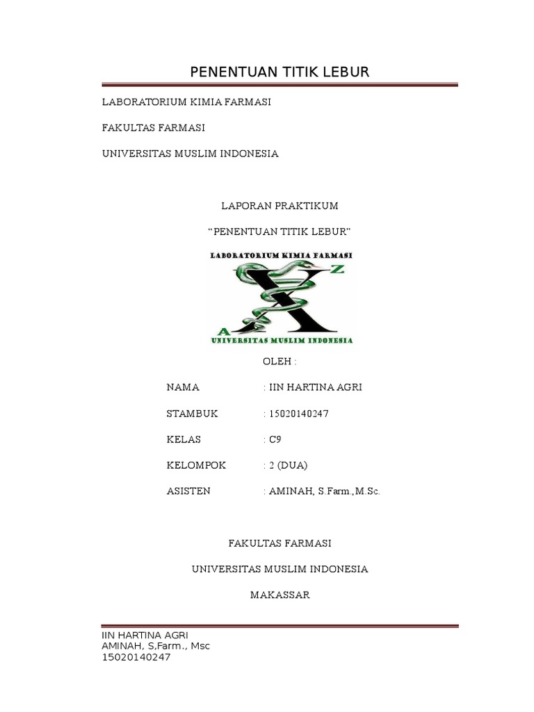 Titik Lebur Eta | PDF | Sains & Matematika