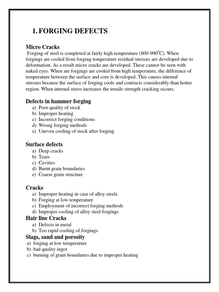 Defects in Forging and Extrusion Processes: Causes, Types and ...