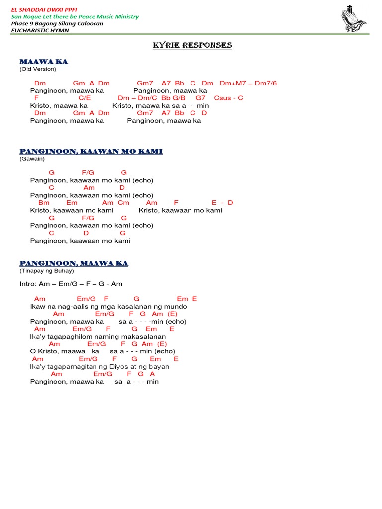 Song Book For Mass Collection | PDF