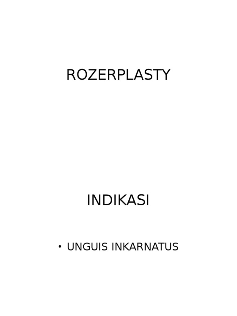 ROZERPLASTY | PDF