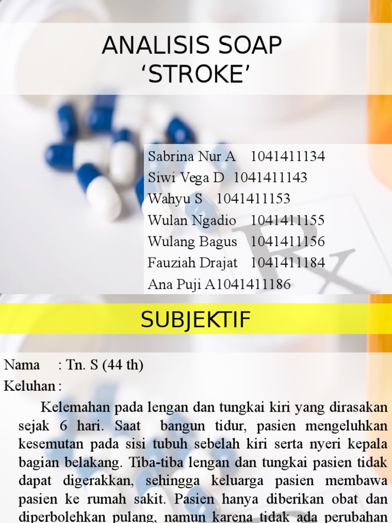 Analisis Soap Stroke | PDF