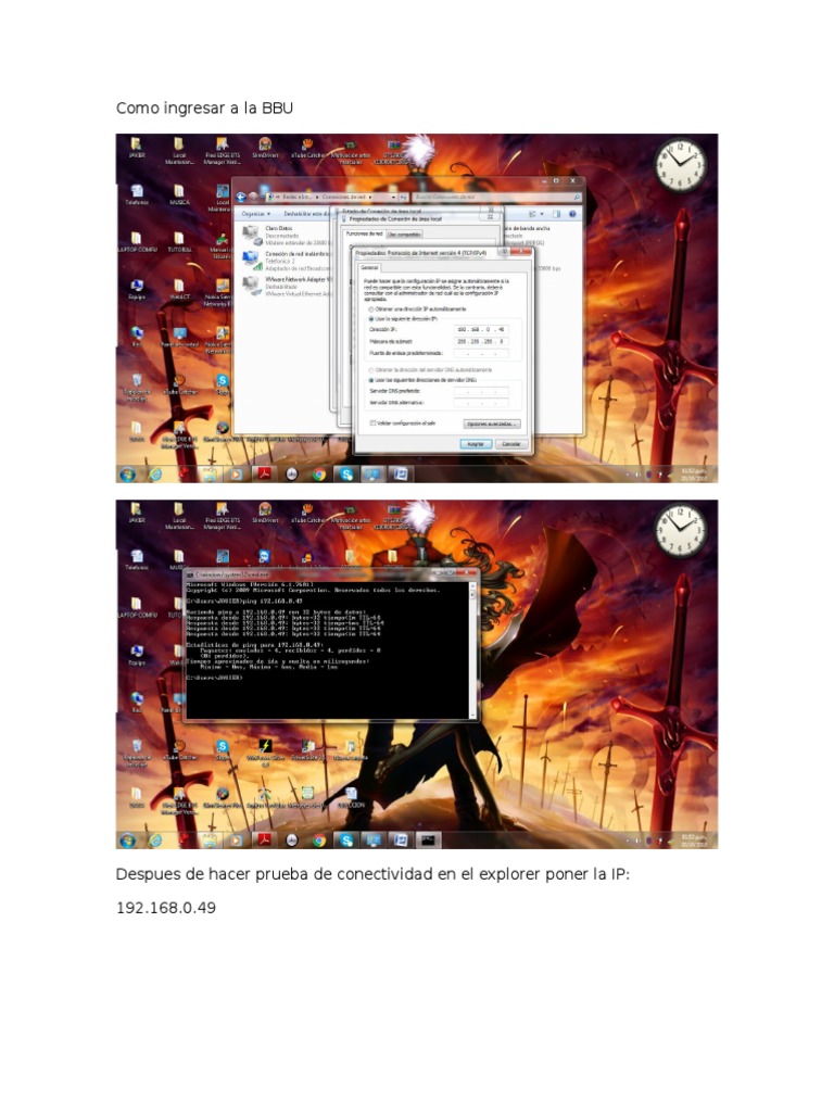 Como Ingresar A La BBU | PDF