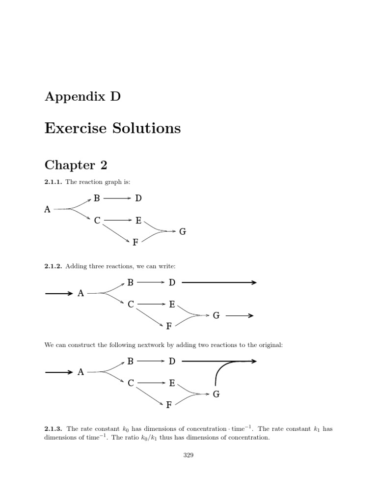 MMSB Exercise Solutions | PDF | Logarithm | Change