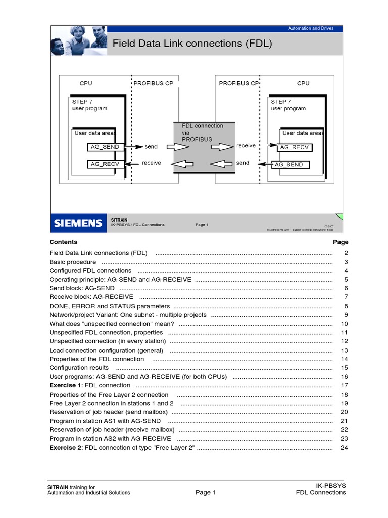10 - Field Data Link Connections | PDF | Osi Model | Automation