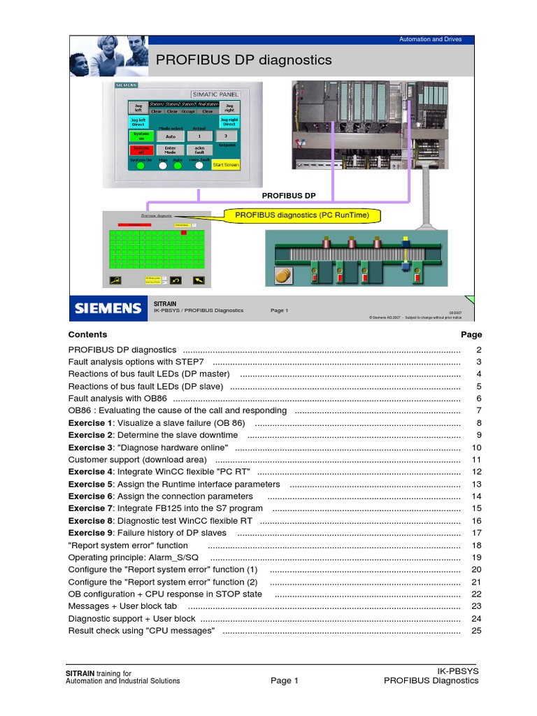 08 - PROFIBUS DP Diagnostics | PDF | Automation | Input/Output