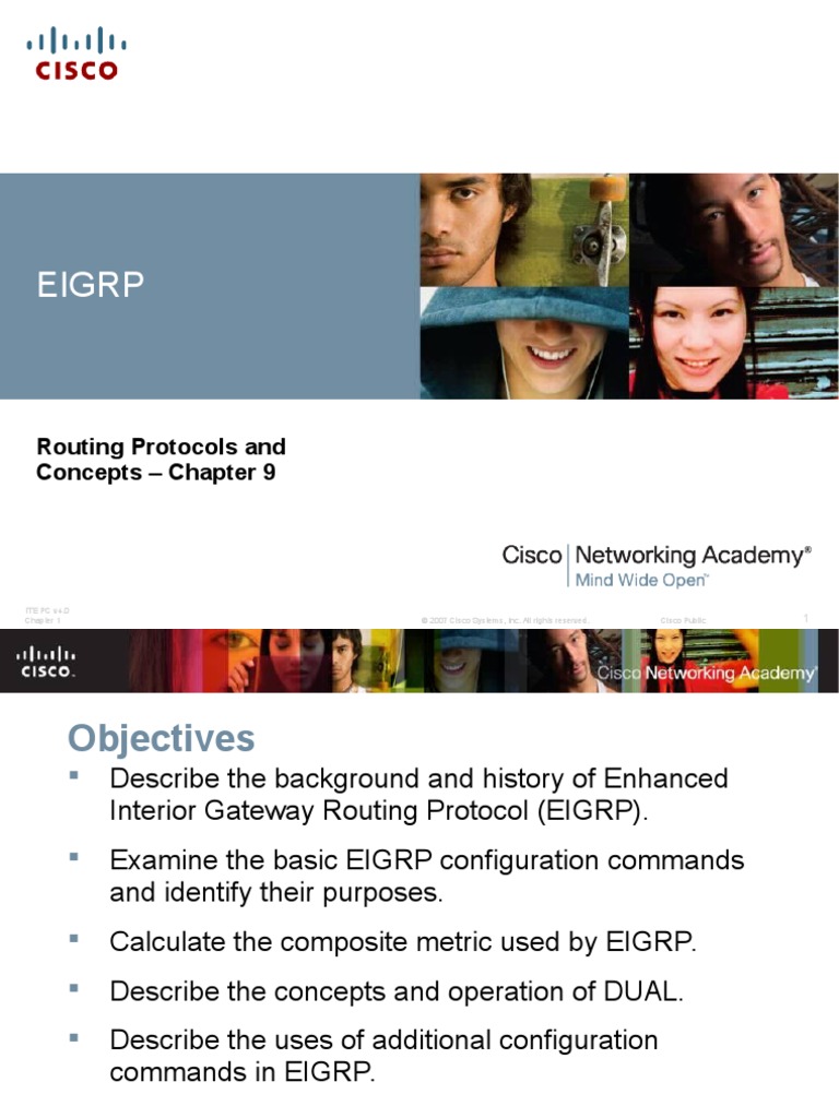 Lect 1-Eigrp Routing Protocols | PDF | Routing | Router (Computing)