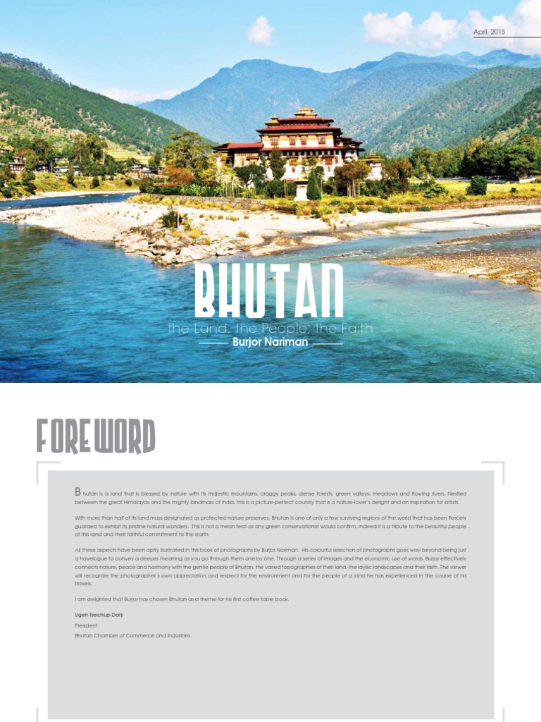 Bhutan. The Land The People The Faith | PDF | Bhutan | Prayer