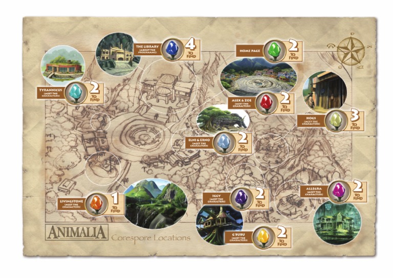 Animalia Map | PDF