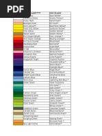 Terraria Color Codes | PDF