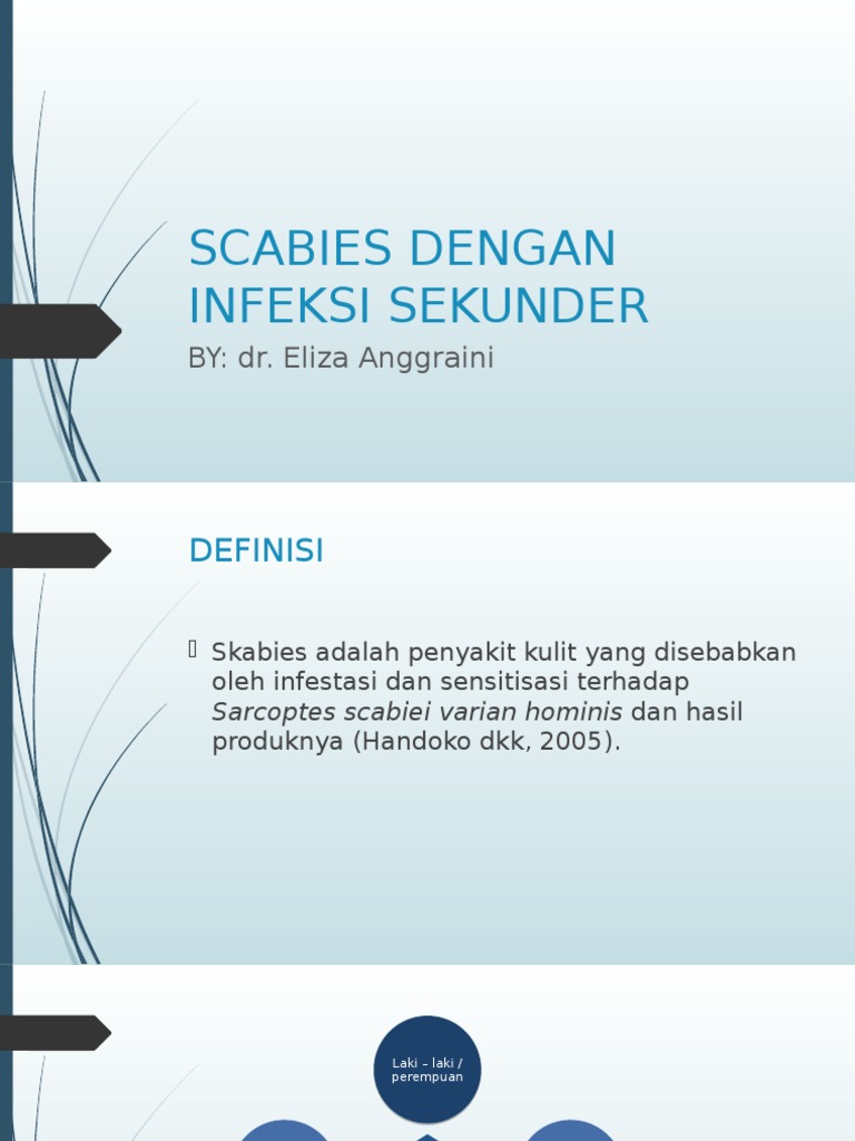 Skabies dan Infeksi Sekunder pada Anak | PDF