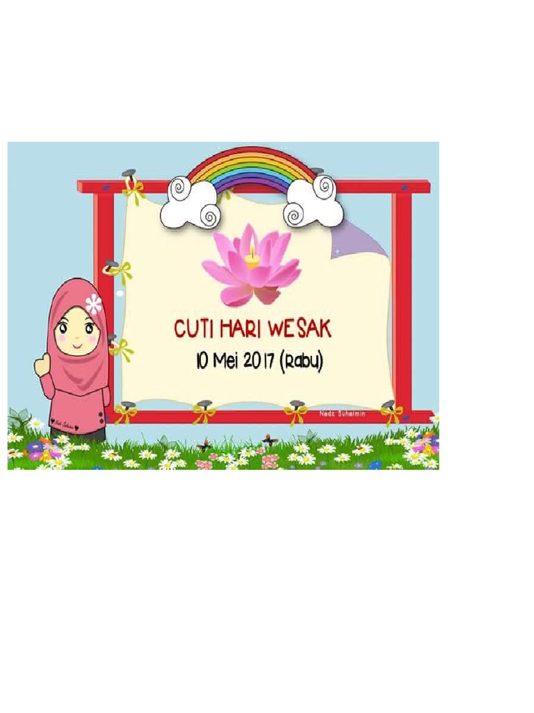 Cuti Hari Wesak | PDF
