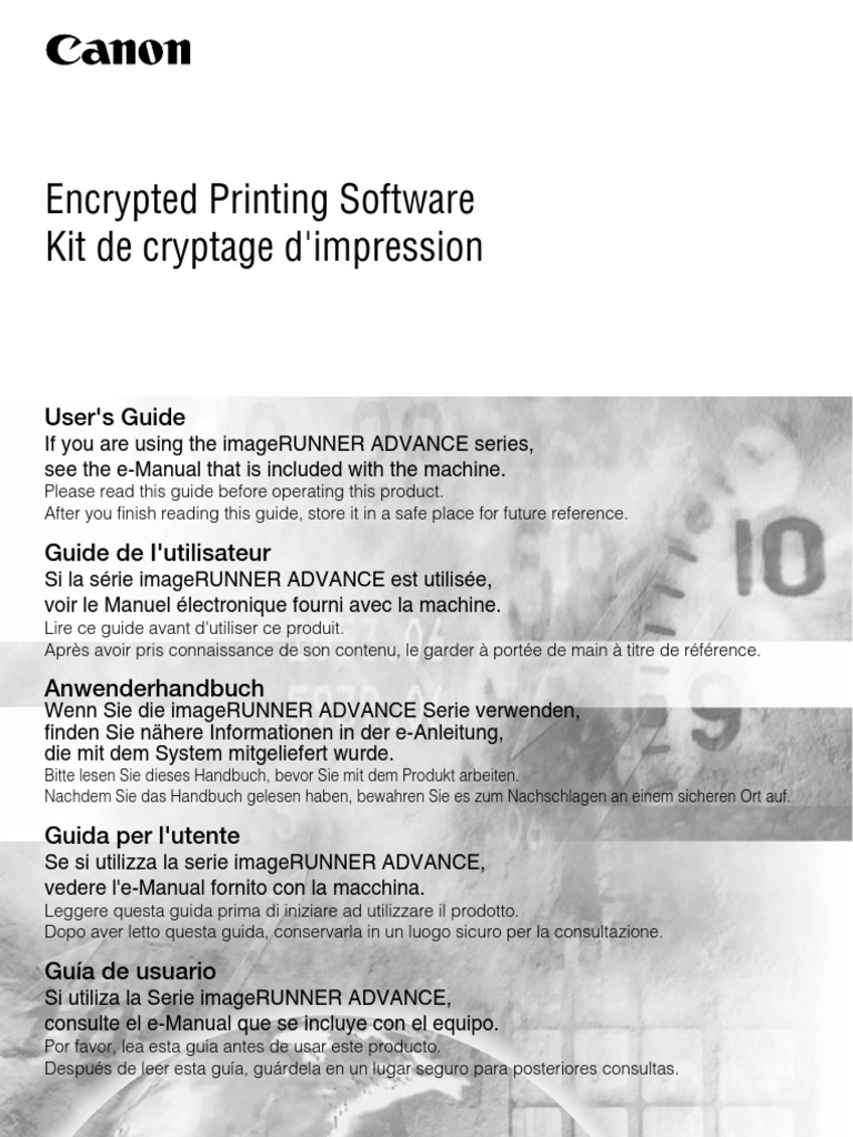 Encrypted Printing Software - Multi | PDF | Computer Monitor | Areas Of ...