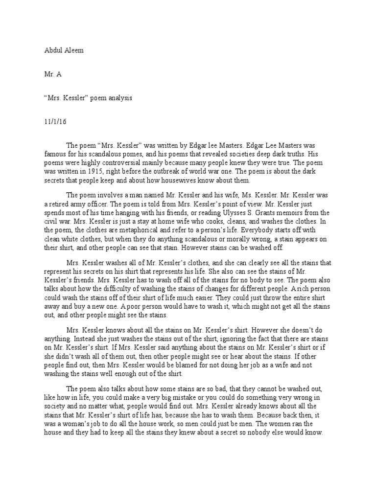 English 9 q1 Poem Analysis | PDF