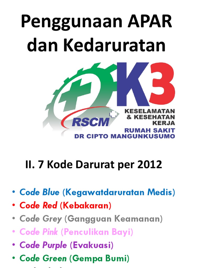 7 Kode Darurat PDF | PDF