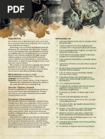DND 5E Bonds | PDF