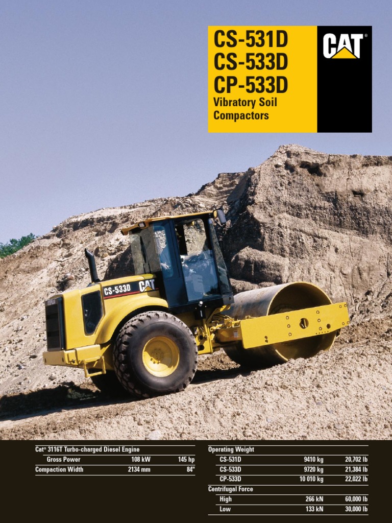 Cs531d Cs533d Cp533d - Inglés | PDF | Steering | Transmission (Mechanics)