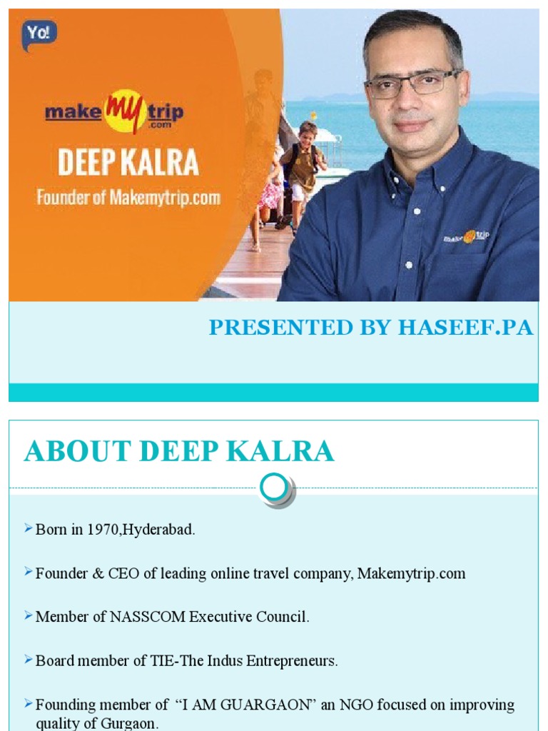 Deep Kalra | PDF | Service Industries | Companies