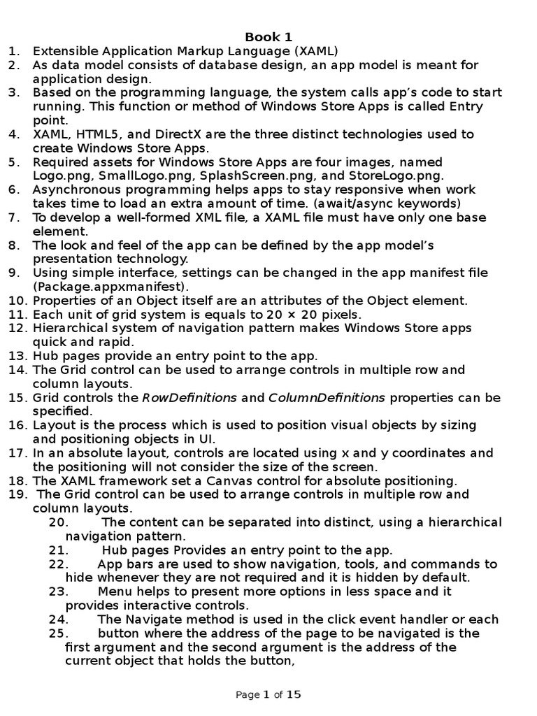 HDSE-I Exams Important Points | PDF | Extensible Application Markup Language | Encryption