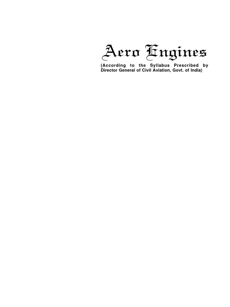 Aero Engine | PDF | Internal Combustion Engine | Cylinder (Engine)
