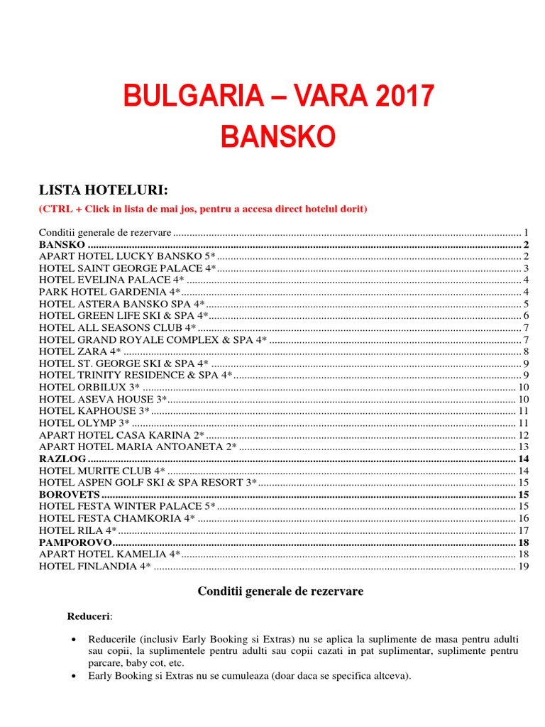 Bulgaria Munte Vara 2017 | PDF
