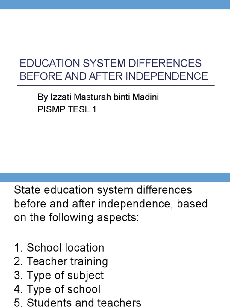 Education System Changes in Malaysia | PDF | Malaysia | Secondary School