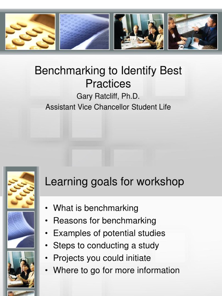 2009 11 13 Assessment BenchmarkingBestPractices | PDF | Benchmarking ...
