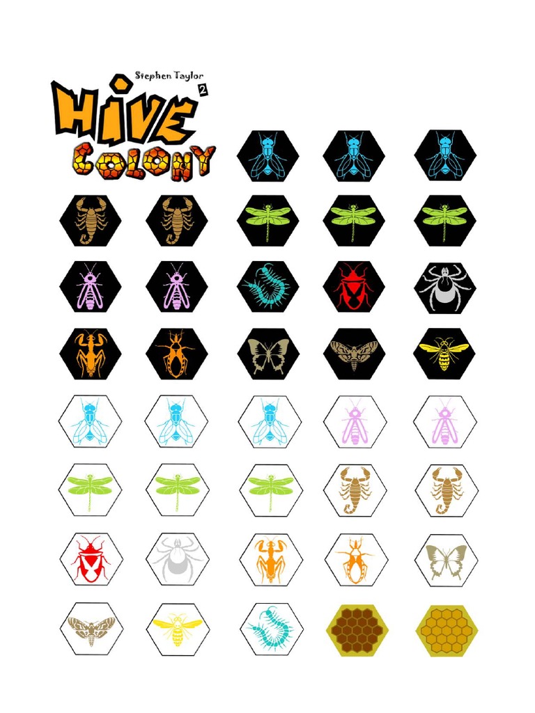 Hive Colony Stickers | PDF