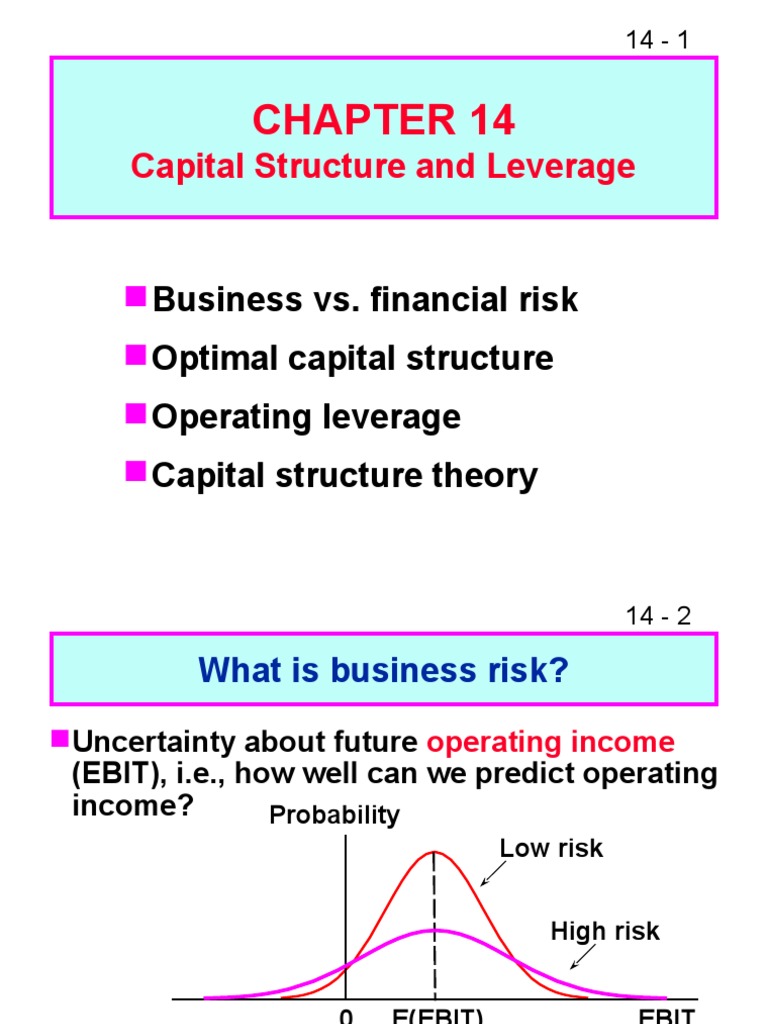 Capital Structure and Leverage | PDF | Capital Structure | Leverage ...