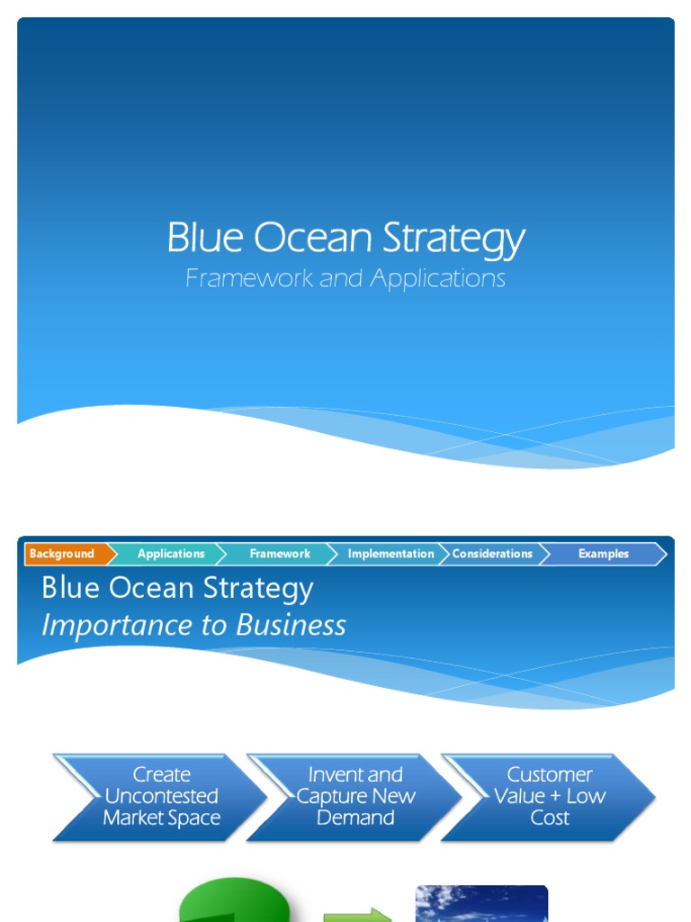 Blue Ocean Strategy | PDF | Strategic Management | Innovation