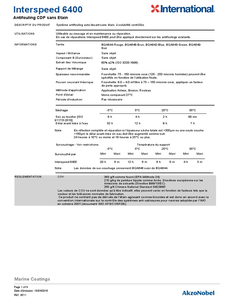 Interspeed 6400 | PDF | Application | Science