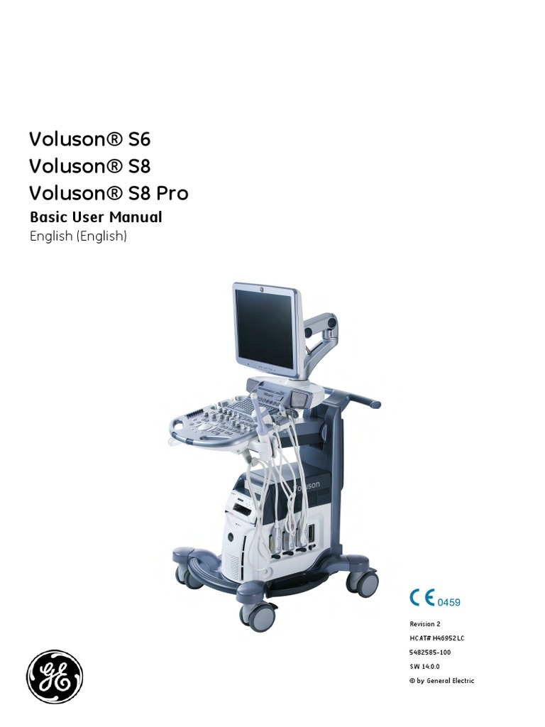 Voluson-S8 User Manual | PDF | Medical Ultrasound